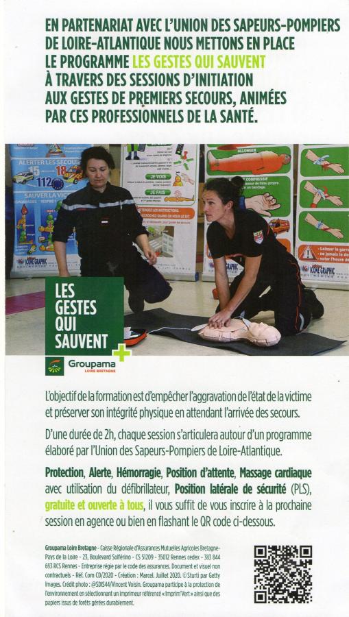 Premiers secours : les gestes qui sauvent | Union Brivet Campbon ... Premiers secours : les gestes qui sauvent | Union Brivet Campbon ...